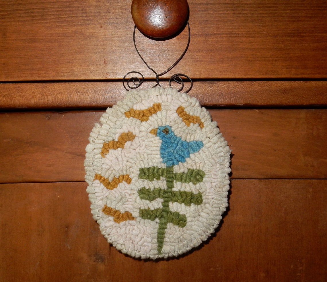 6 MINI BIRDS Rug Patterns for Hooking and Punch Needle. Each - Etsy