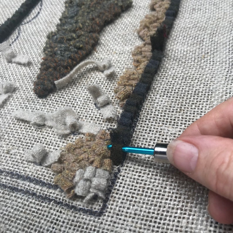 CHRISTMAS TREE Rug Pattern for Hooking or Punch Needle. - Etsy