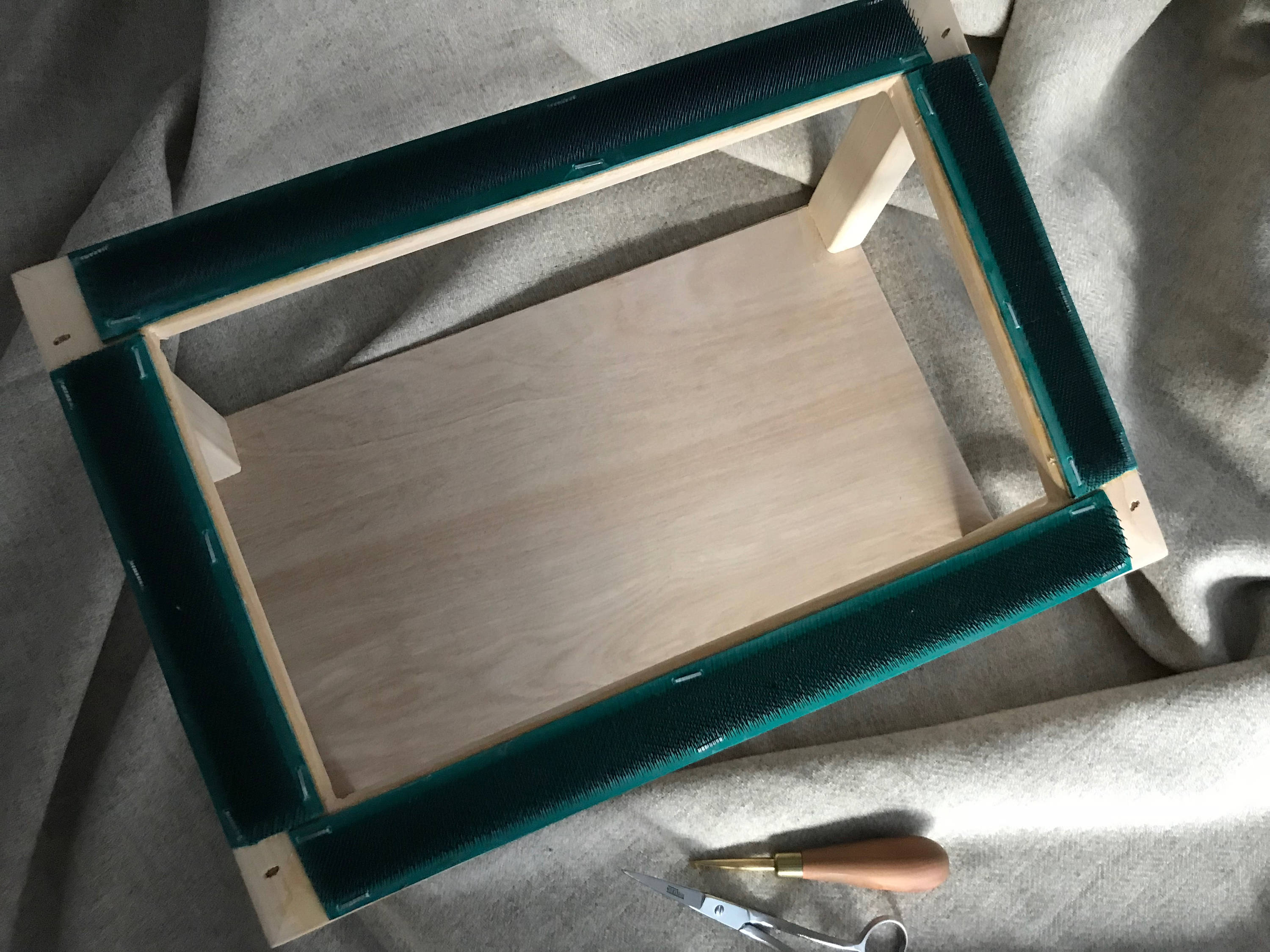 Gripper Lap Frame Used for Rug Hooking or Punch Needle. Great | Etsy