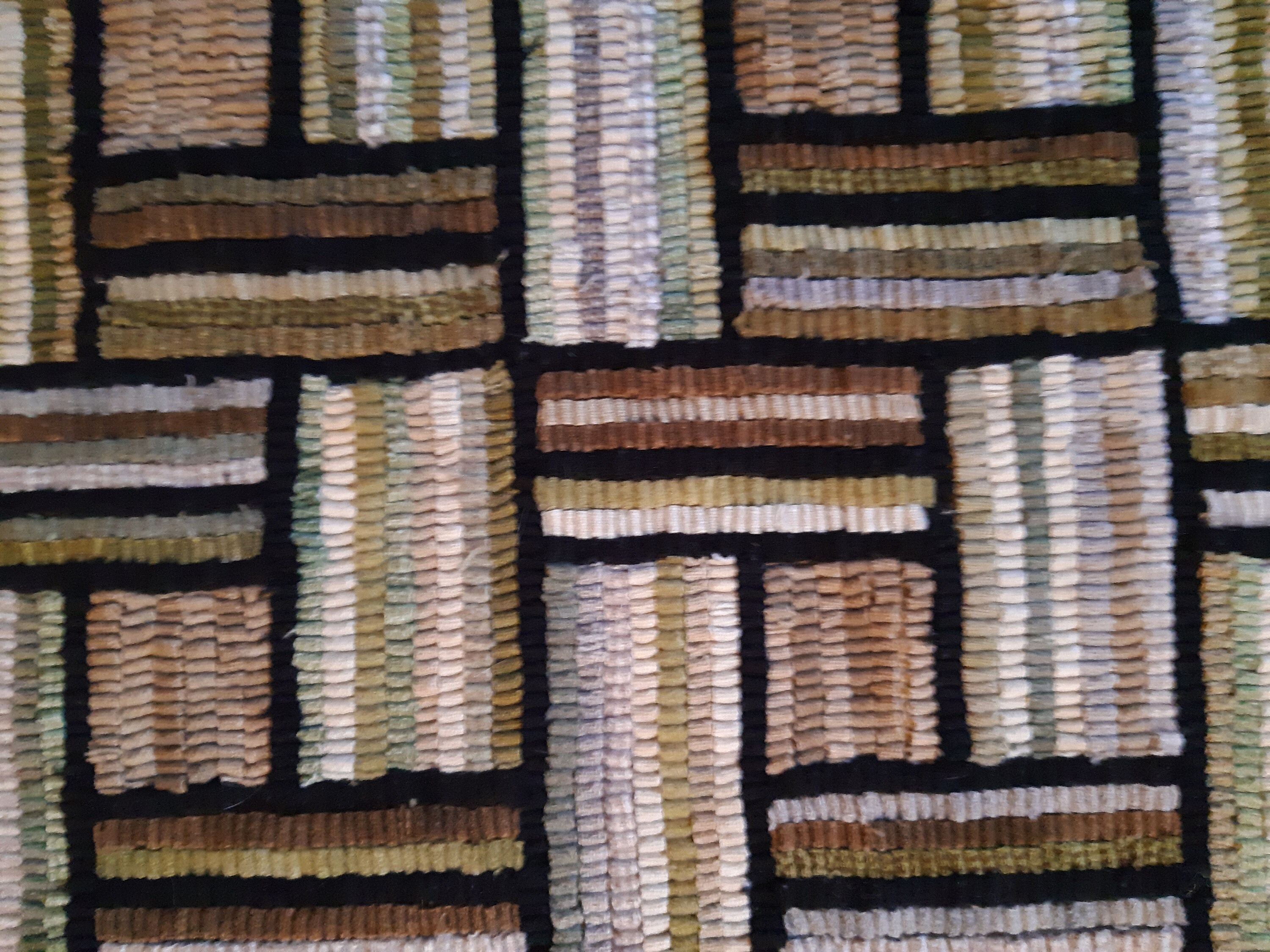 LOG CABIN Rug Pattern 23 X 37. Used for Punch - Etsy