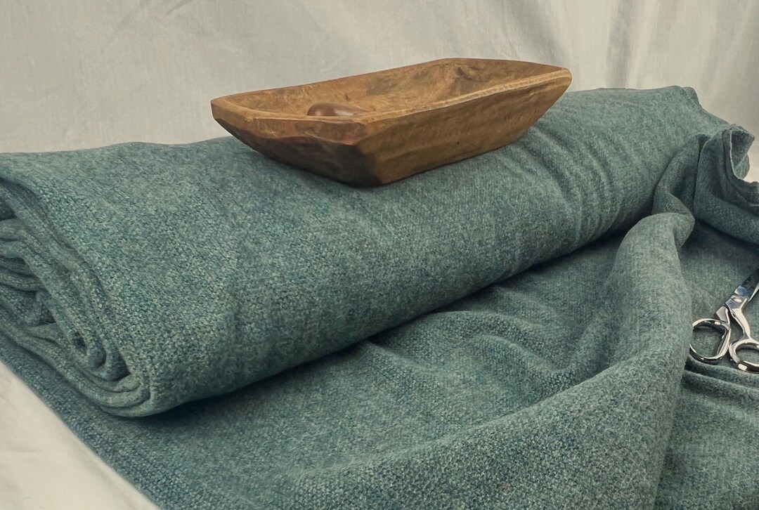 100% Wool Fabric by the Yard. Medium Weight 58-60" Wide. Multiple Yards ...