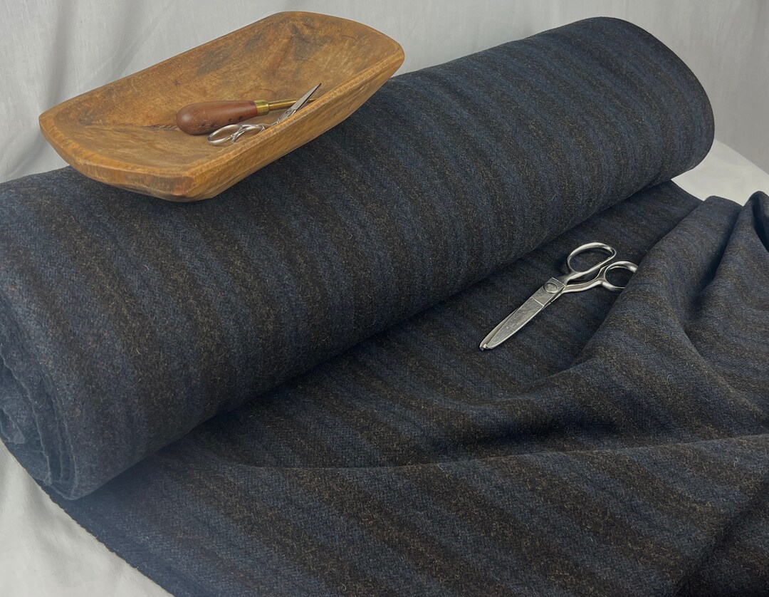 100% Wool Fabric by the Yard. Medium Weight 58-60" Wide. Multiple Yards ...