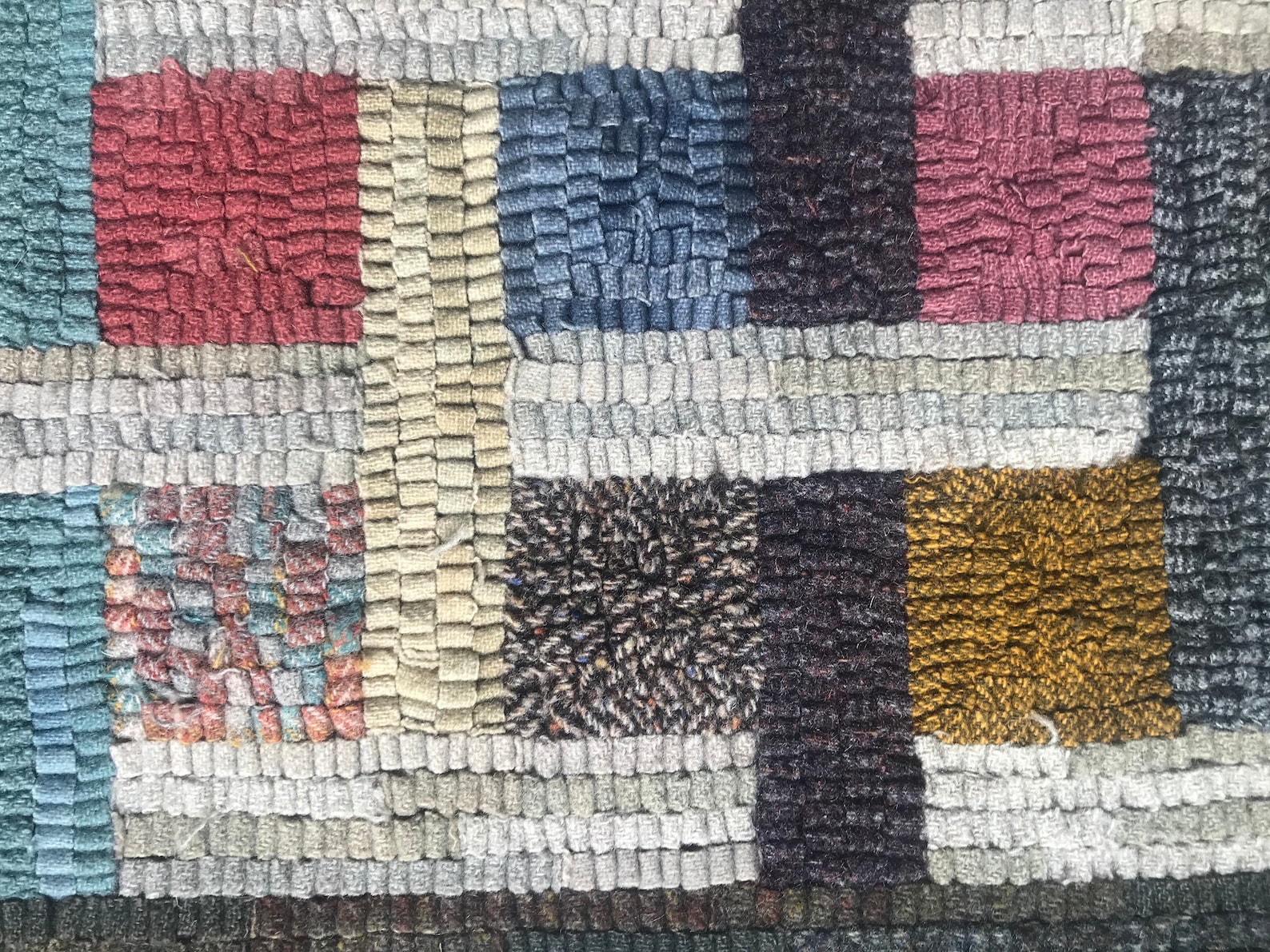 INTERLOCK WEAVE Rug Pattern for Hooking and Punch Needle. - Etsy