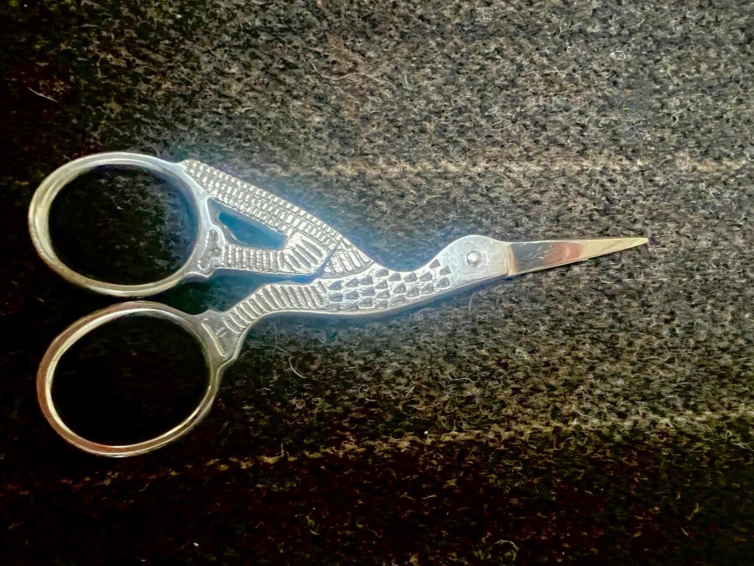 Rug Hooking Supplies: 4" STORK SCISSORS for Rug Hooking and Appliqué ...