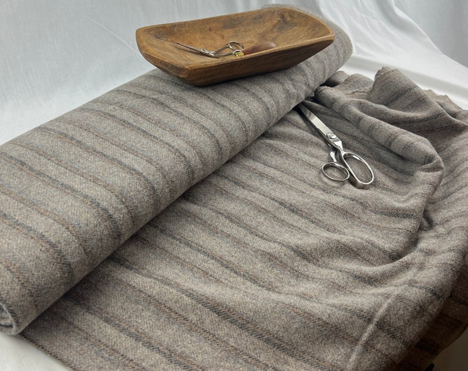 Yardage ICHABOD Wool Fabric by the Yard Medium to Heavy Weight 16oz ...