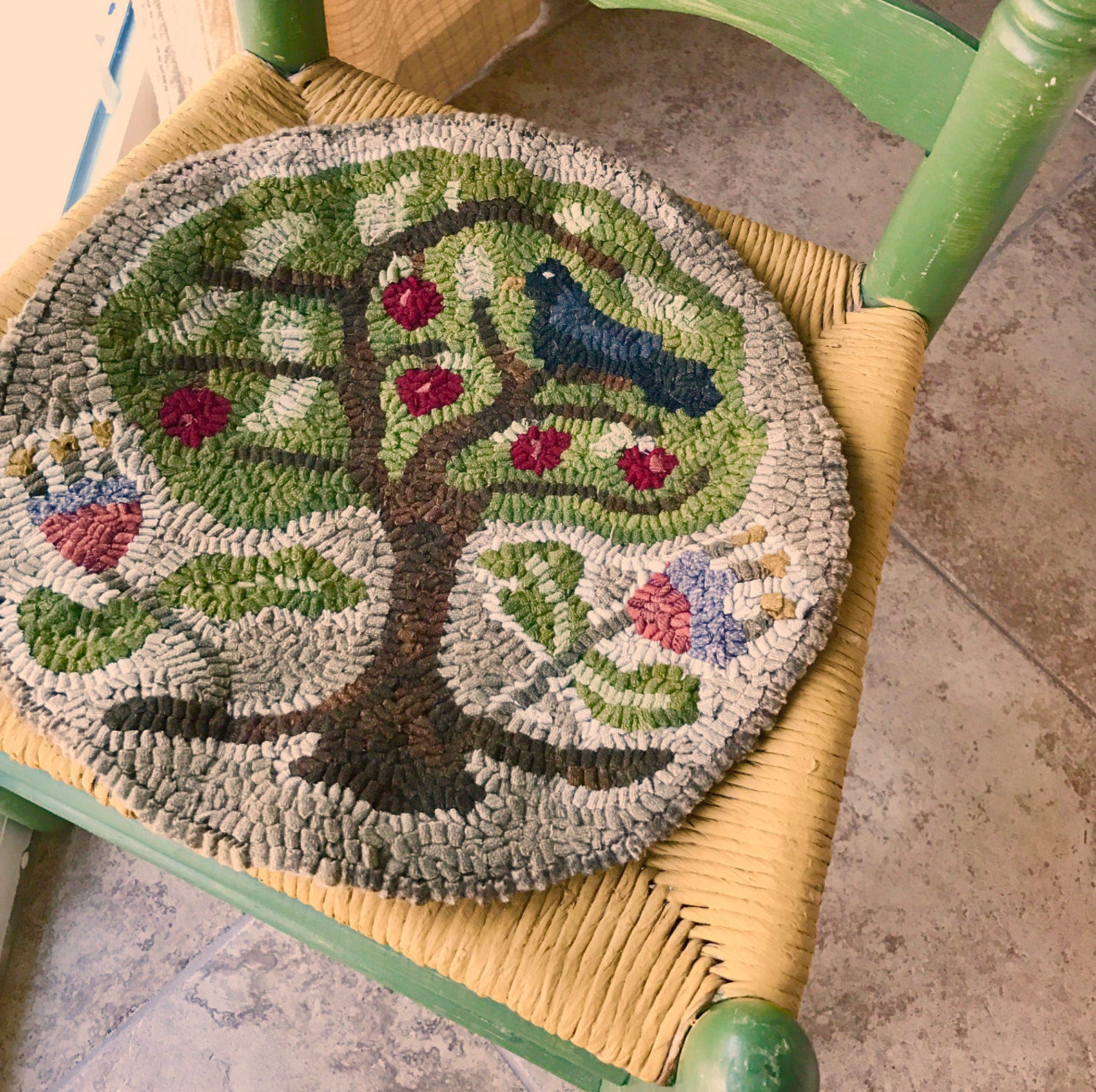 APPLE TREE With FLOWERS Rug Pattern for Hooking or Punch - Etsy