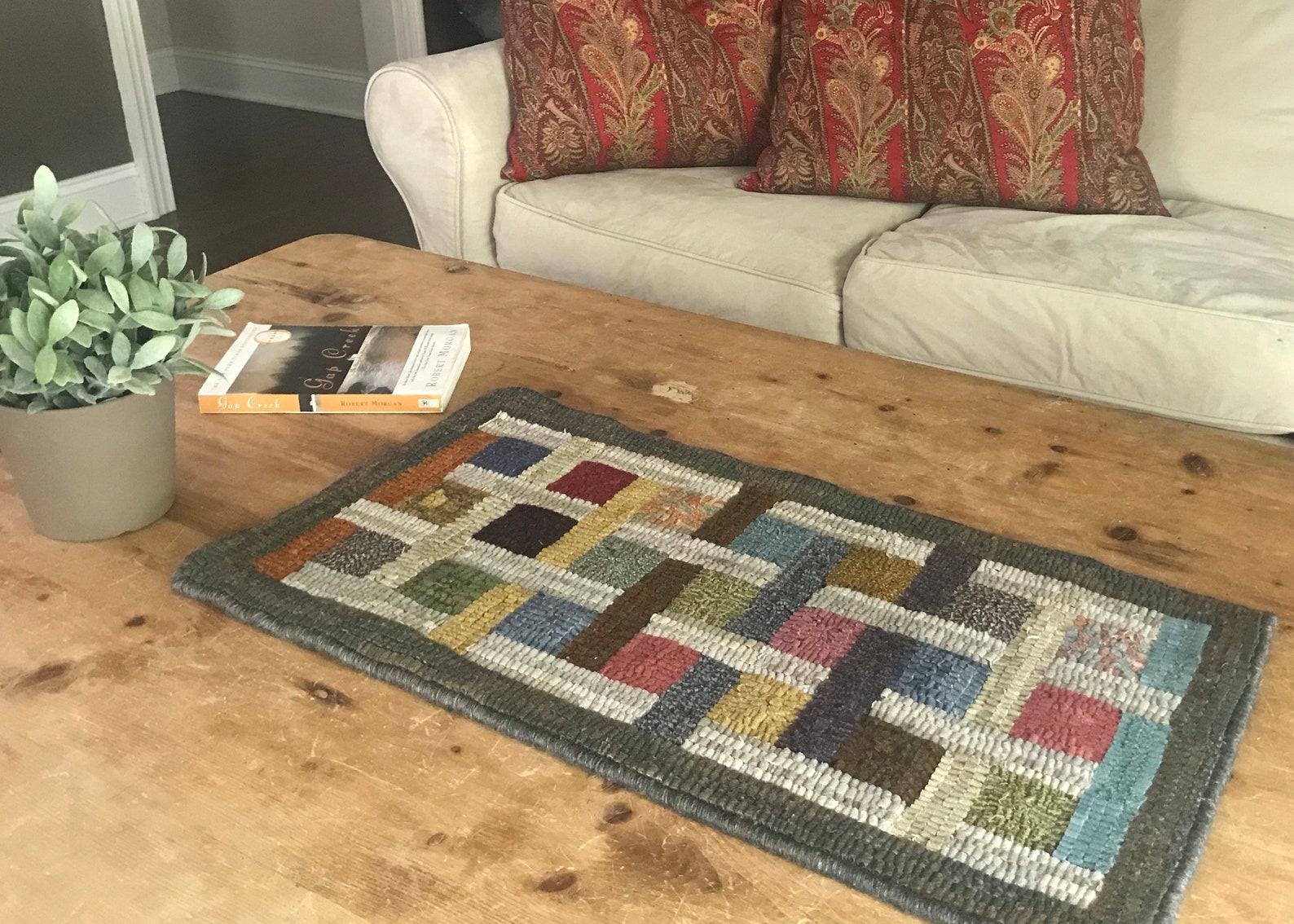 INTERLOCK WEAVE Rug Pattern for Hooking and Punch Needle. - Etsy