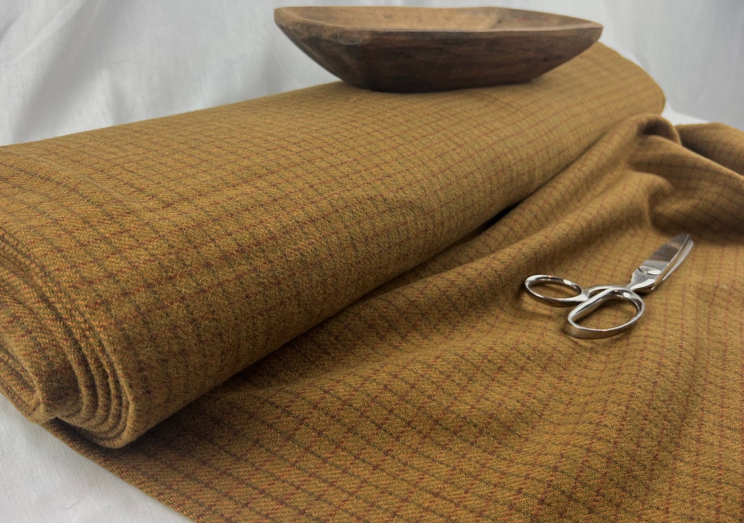 Wool Fabric by the Yard Medium to Heavy Weight 16oz. Yard 58 Wide Color ...