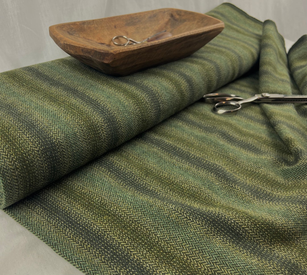 100% Wool Fabric by the Yard. Medium Weight 58-60" Wide. Multiple Yards ...