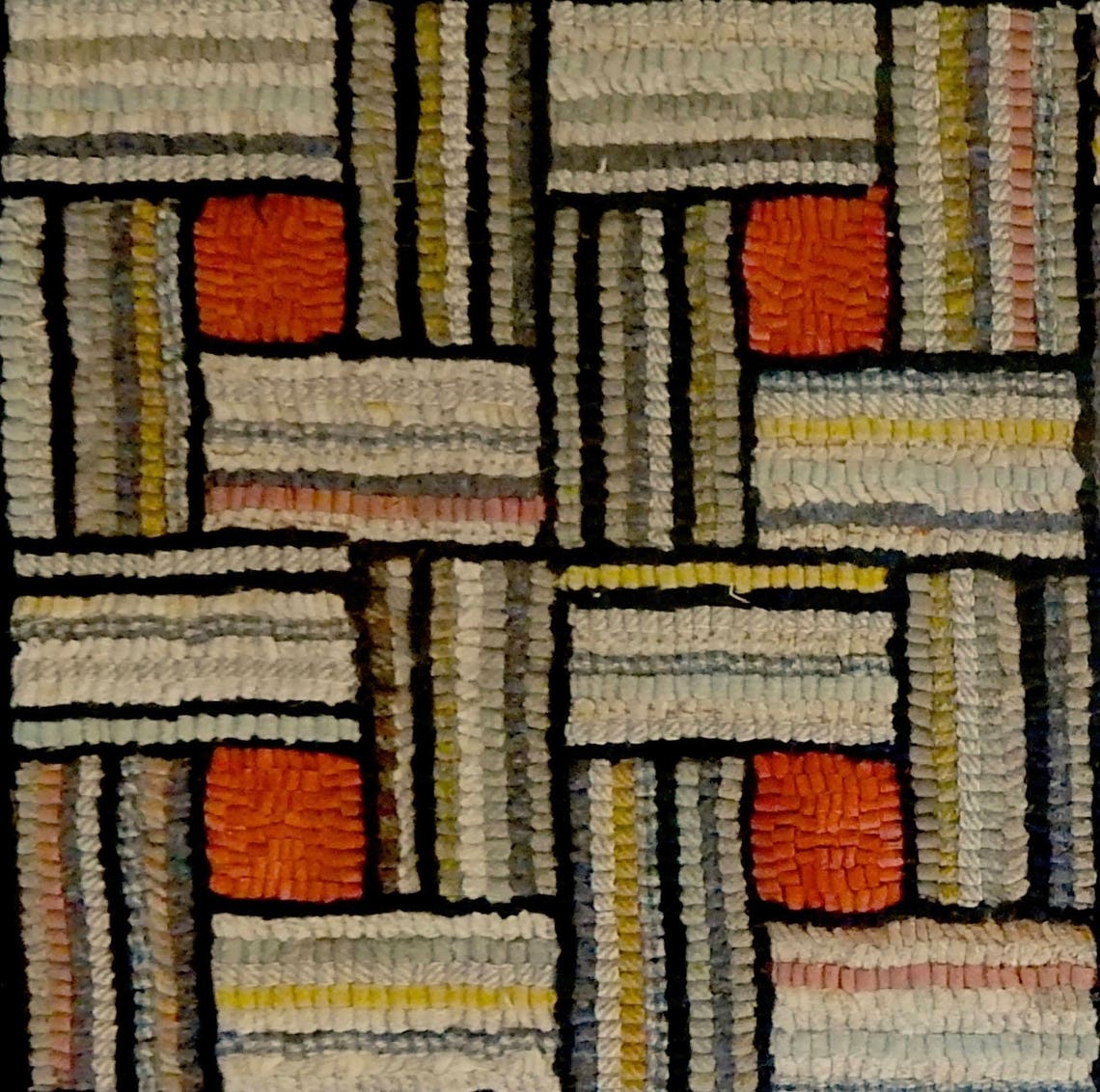 LOG CABIN Rug Pattern 23 X 37. Used for Punch - Etsy