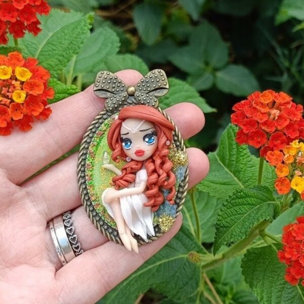 Fairy Brooch - Etsy