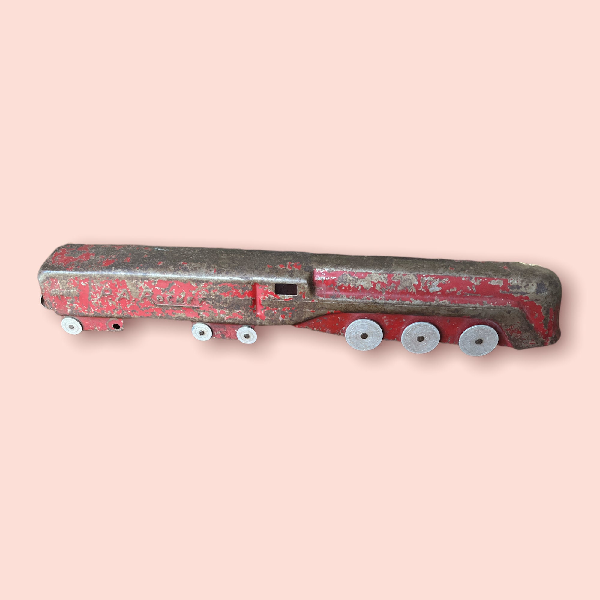 1930's Pressed Steel Streamline PA Rocket Train - Etsy
