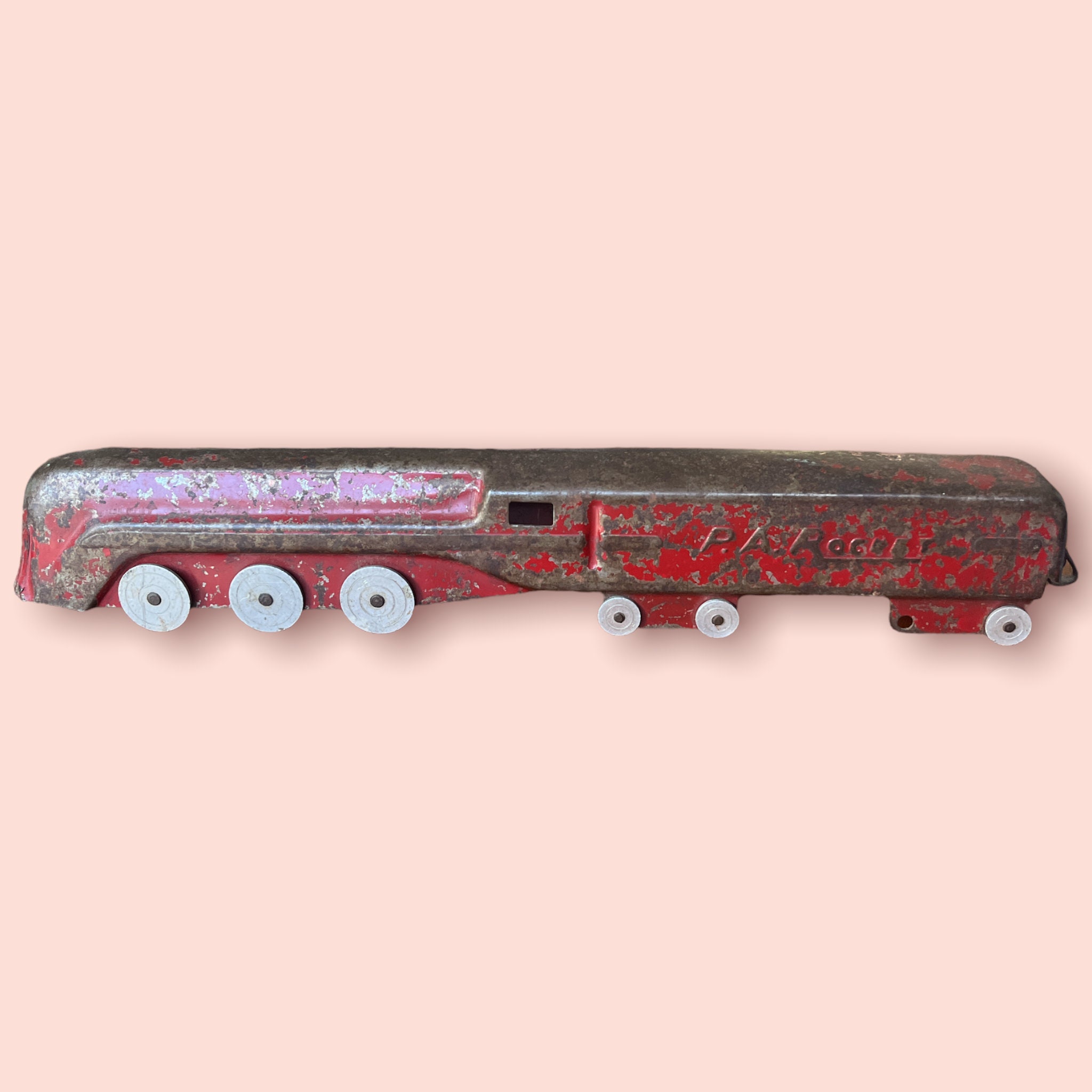 1930's Pressed Steel Streamline PA Rocket Train - Etsy