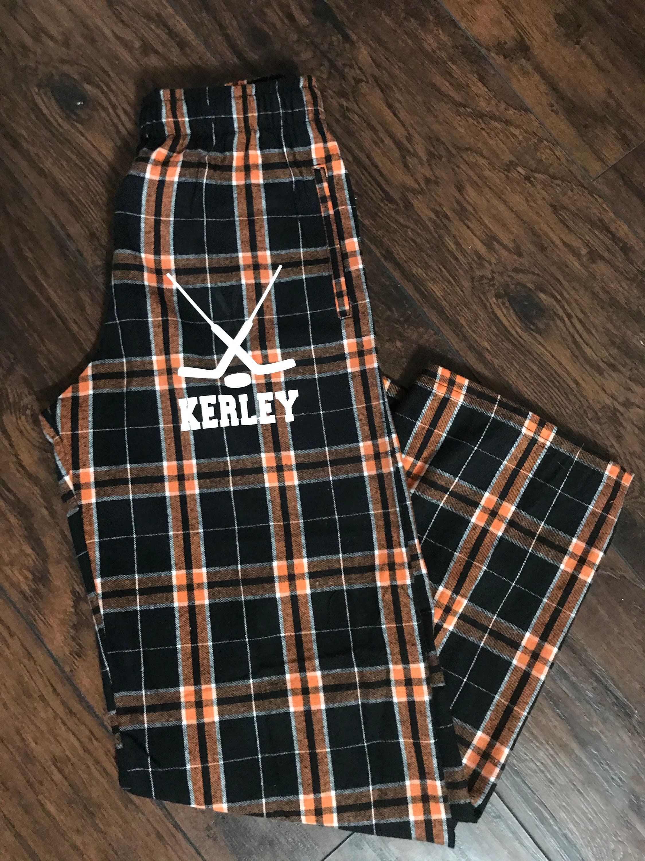 Hockey Pajamas Tournament Pajamas Team Pajamas Hockey Player Goalie ...