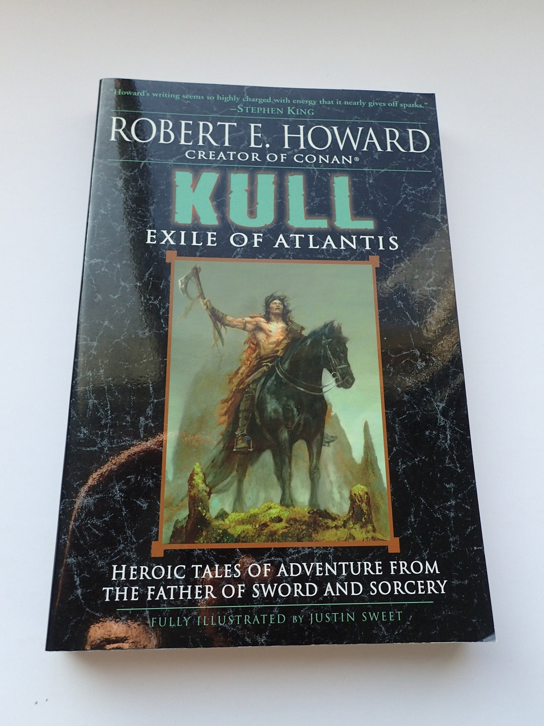 Kull Exile of Atlantis by Robert E. Howard Del Rey Illustrated Edition ...