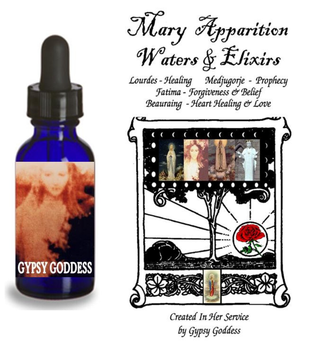 Mary Apparition Elixir - MEDJUGORJE PROPHECY by Gypsy Goddess Alchemy ...