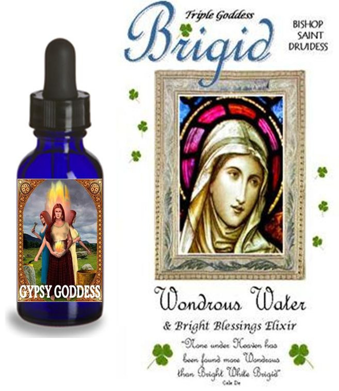BRIGID Bright Blessings Elixir by Gypsy Goddess - Etsy