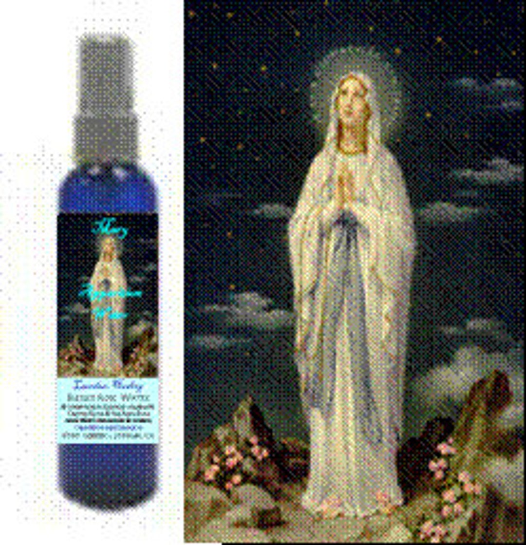Mary Apparition Water - LOURDES HEALING WATER - Etsy