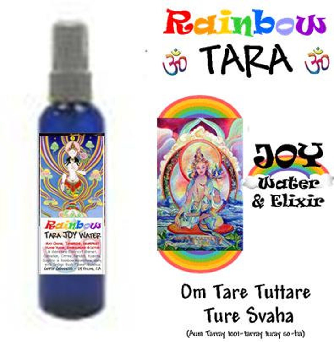 RAINBOW TARA Joy Water by Gypsy Goddess - Etsy