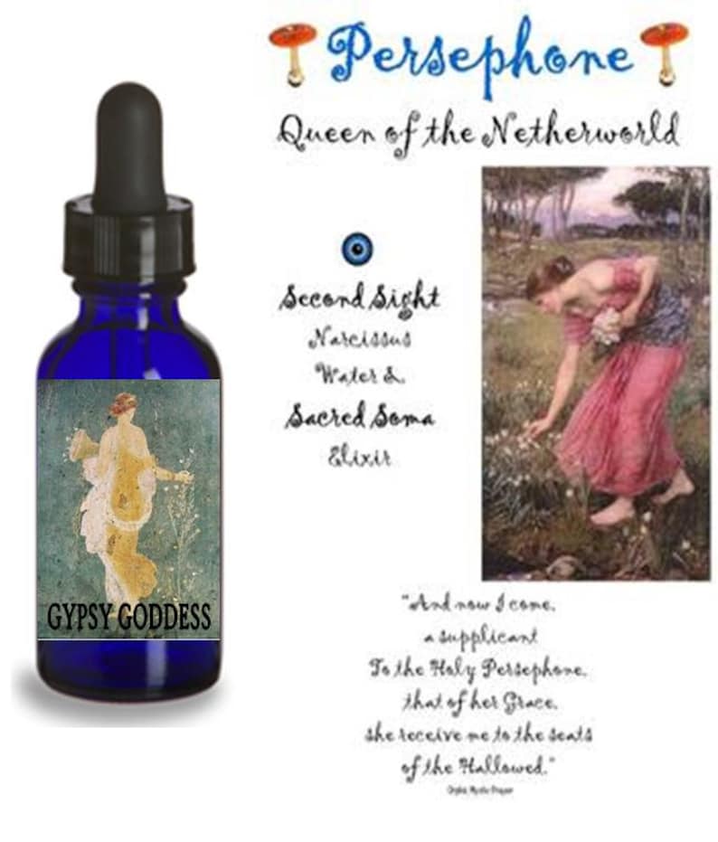 PERSEPHONE SACRED SOMA Elixir by Gypsy Goddess - Etsy