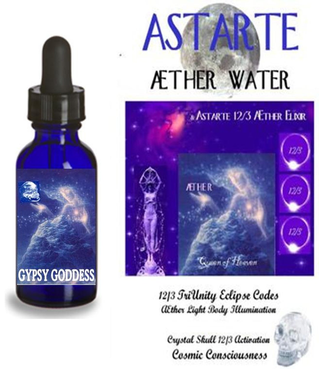 ASTARTE 12/3 Aether Elixir by Gypsy Goddess - Etsy