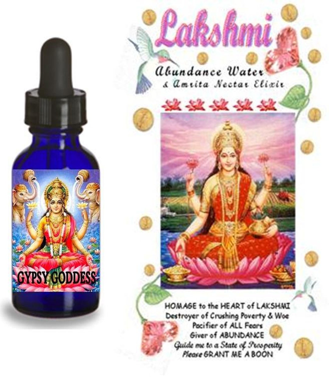 LAKSHMI Amrita Nectar Elixir by Gypsy Goddess - Etsy