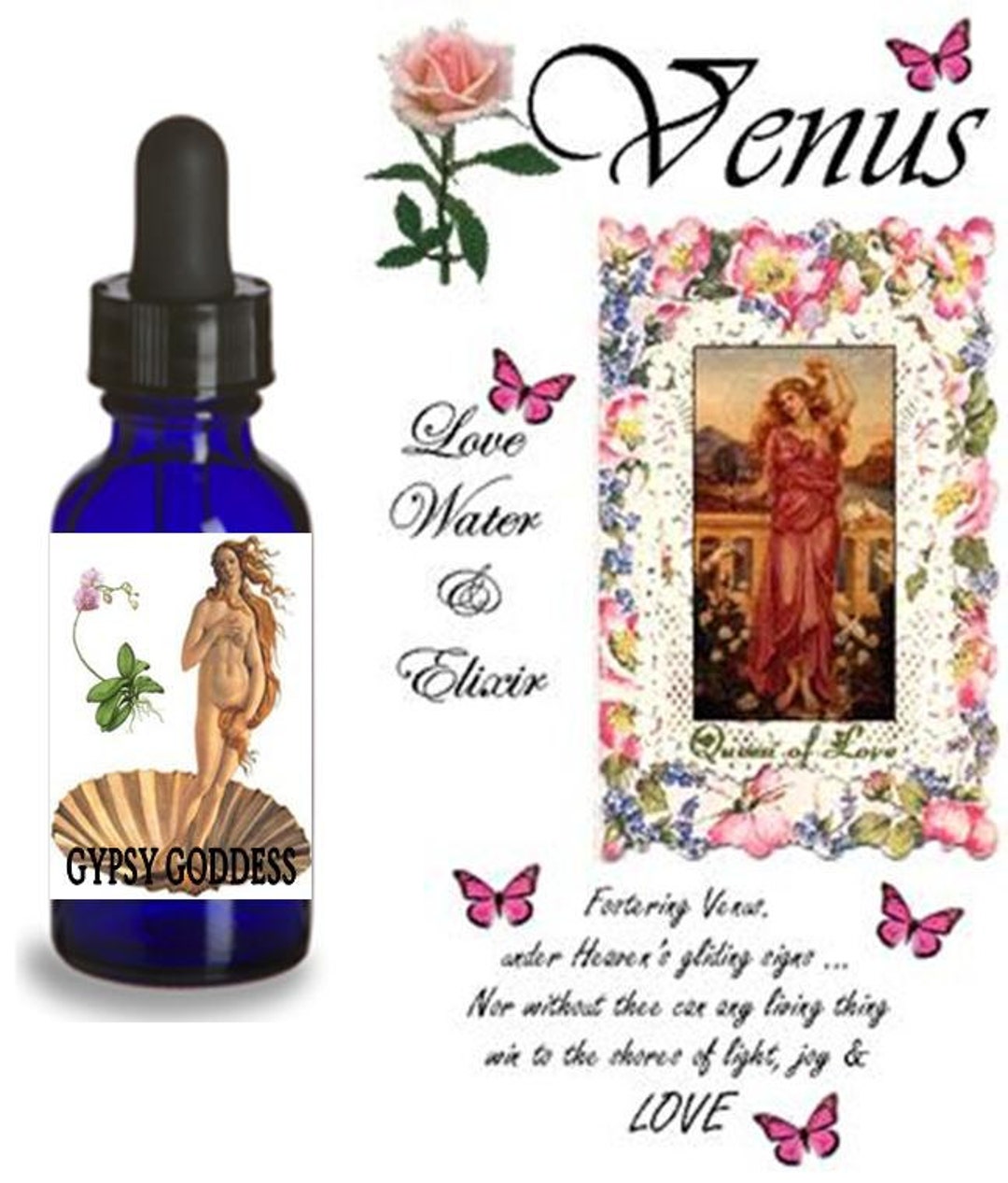 VENUS LOVE Elixir by Gypsy Goddess - Etsy