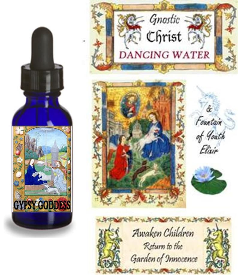 GNOSTIC CHRIST Fountain of YOUTH Elixir by Gypsy Goddess - Etsy