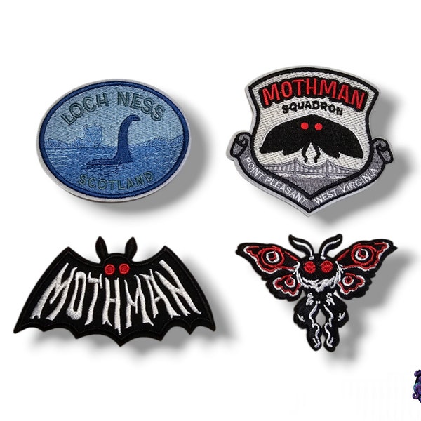 Mothman Patch - Etsy