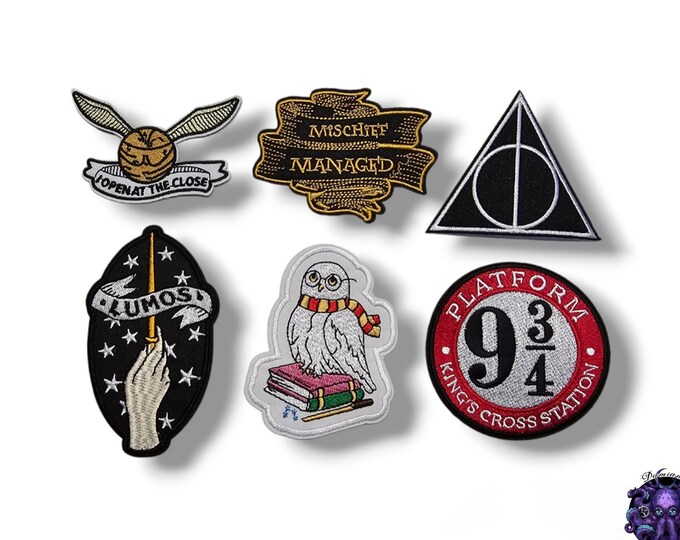 Hogwarts Patch - Etsy