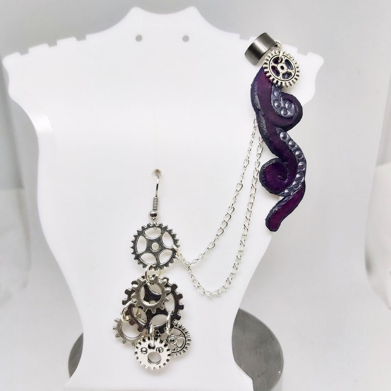 Steampunk Ear Cuff - Etsy