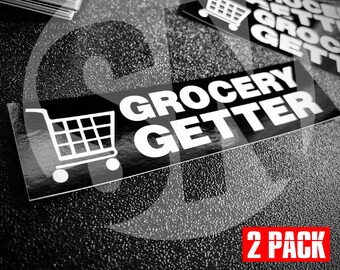 Grocery Getter Sticker - Etsy