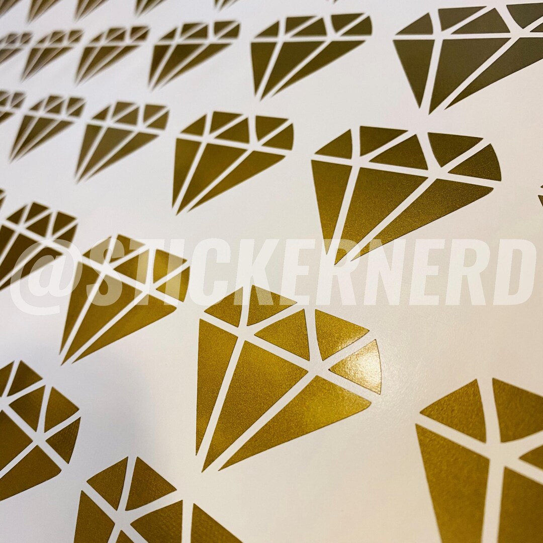 Diamond Sticker Pack: 42 Vinyl Decals - JDM KDM Tuner - Etsy