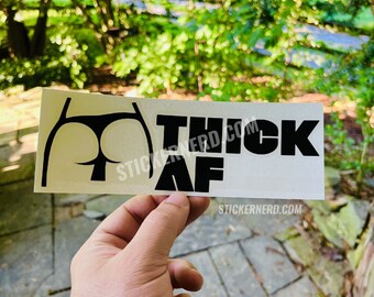 Slow Af Car Decal - Etsy