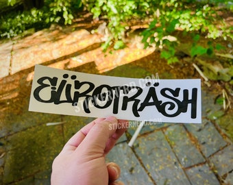 Fukenmuven V1 Euro Funny Sticker Decal - Etsy