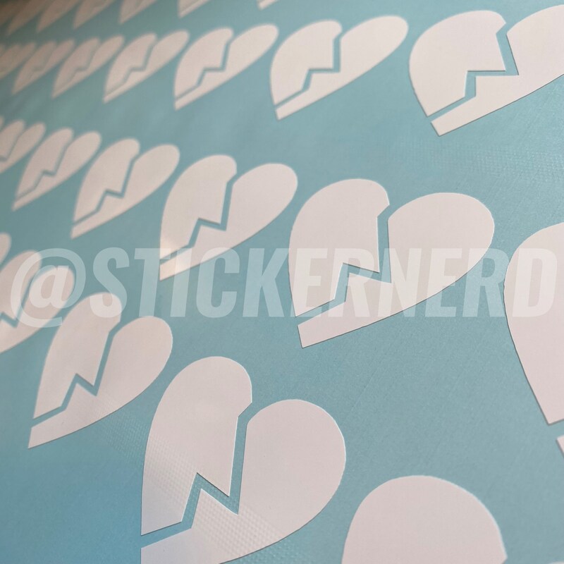 Heart Car Decal - Etsy