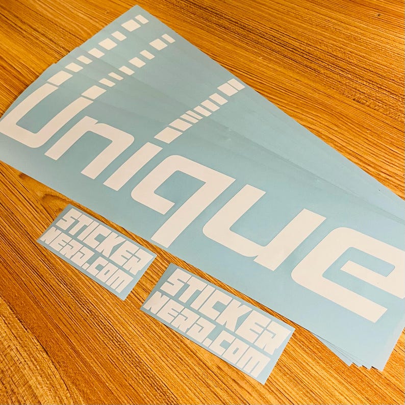 Custom Windshield Stickers - Personalized Text Vinyl Lettering for Cars ...