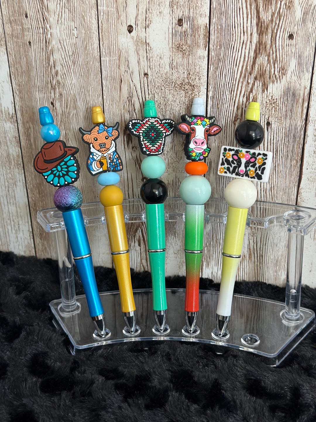 Cow Pens/cow Beaded Pens/ Custom Made Pens - Etsy