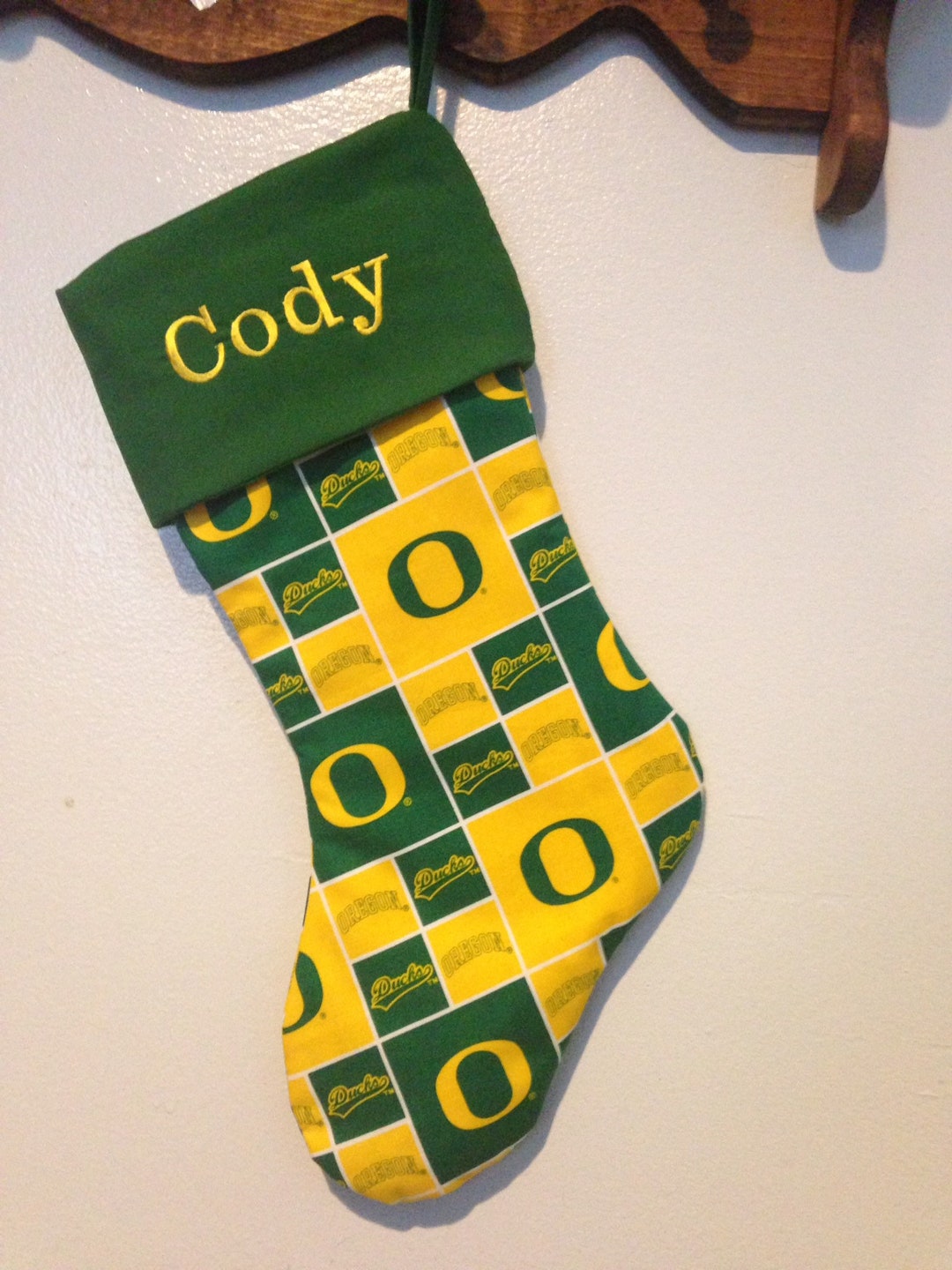 Fan Favorite - Custom Oregon Ducks Christmas Stocking - Etsy