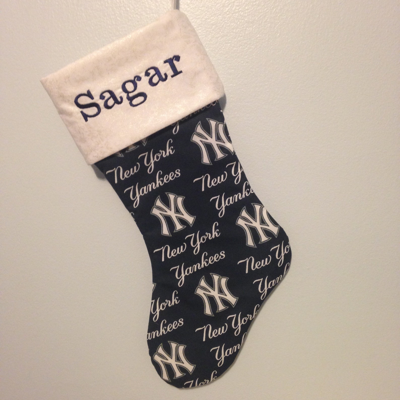 Fan Favorite Custom New York Yankees Christmas Stocking - Etsy