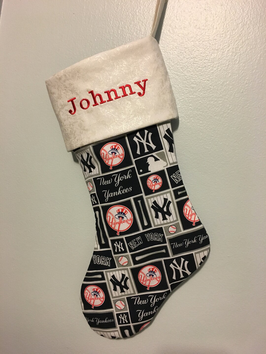 Fan Favorite - Custom New York Yankees Christmas Stocking - Etsy