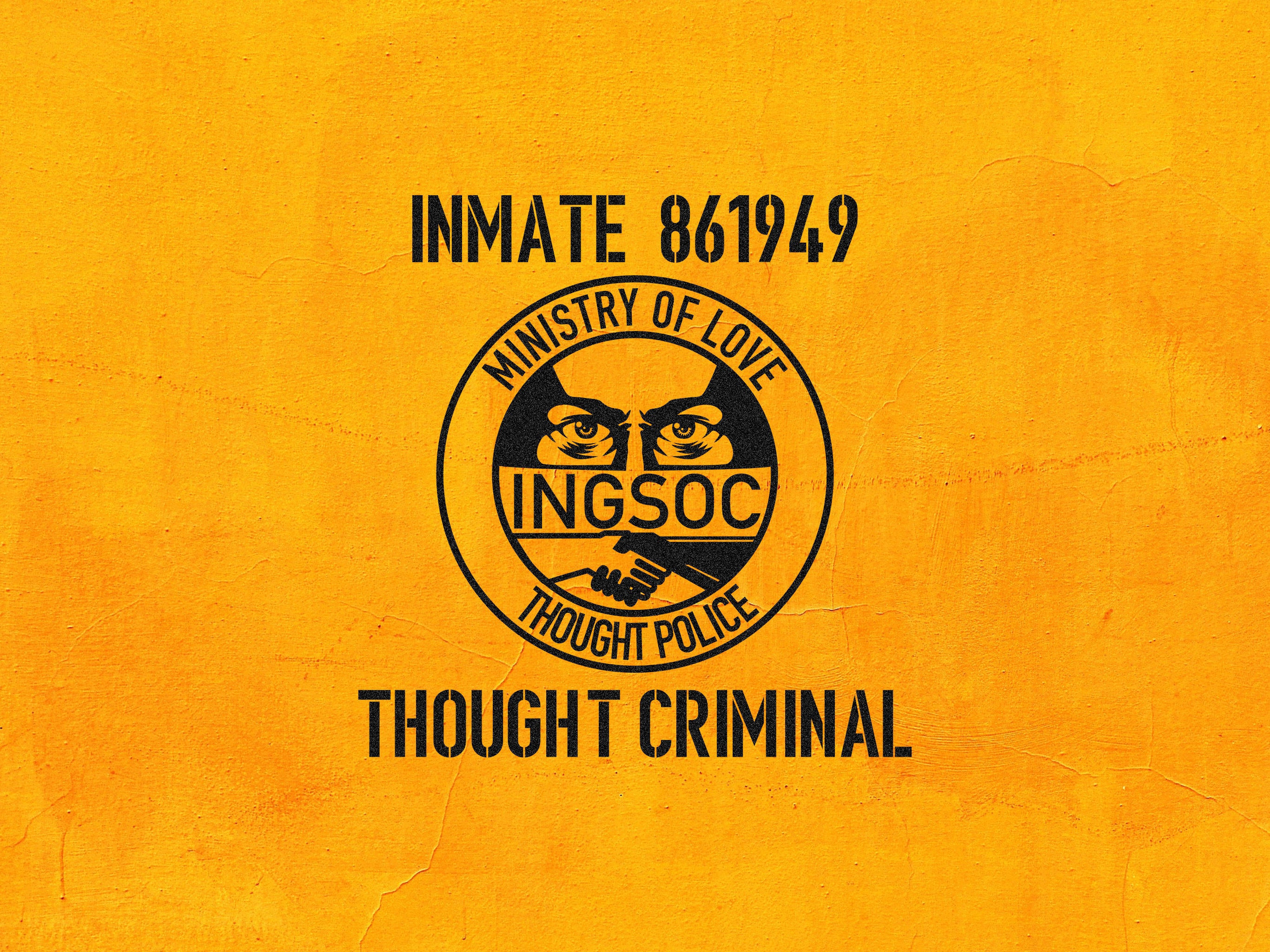 1984 Thought Police Symbole