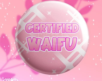 Waifu Button - Etsy
