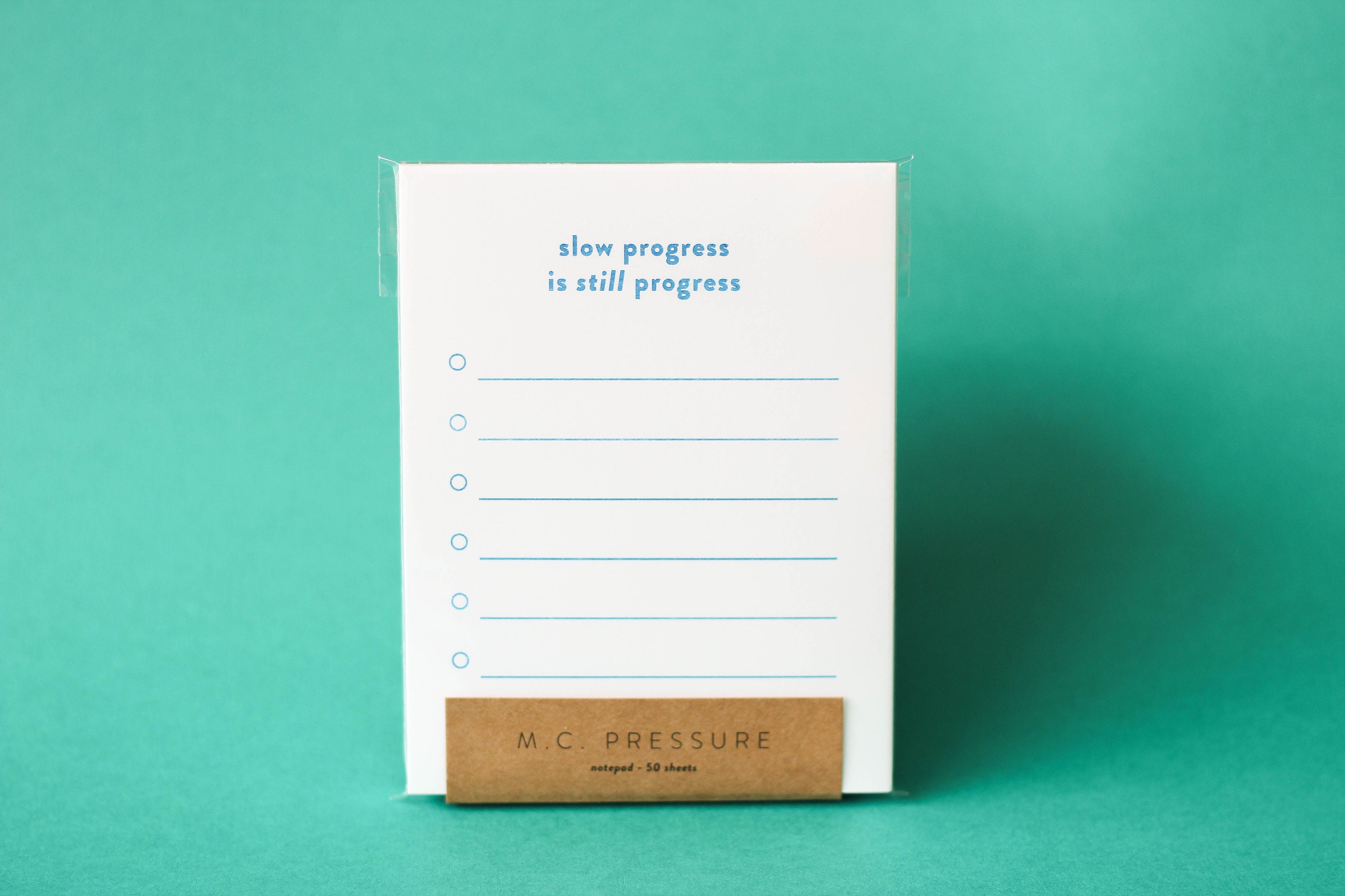Slow Progress is Still Progress Notepad - Etsy