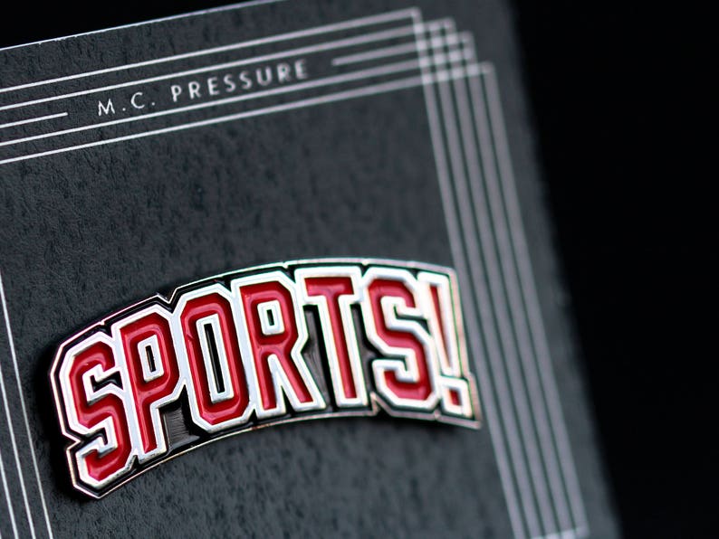 SPORTS Enamel Pin - Etsy
