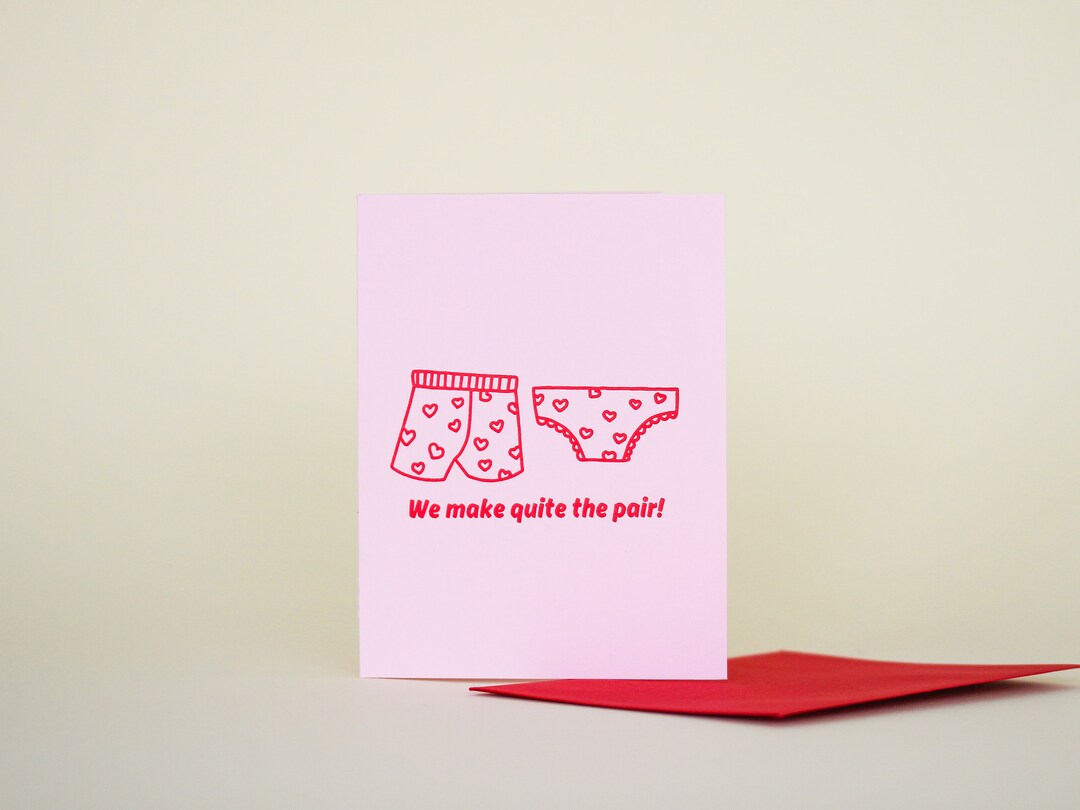 Quite the Pair Greeting Card - Etsy