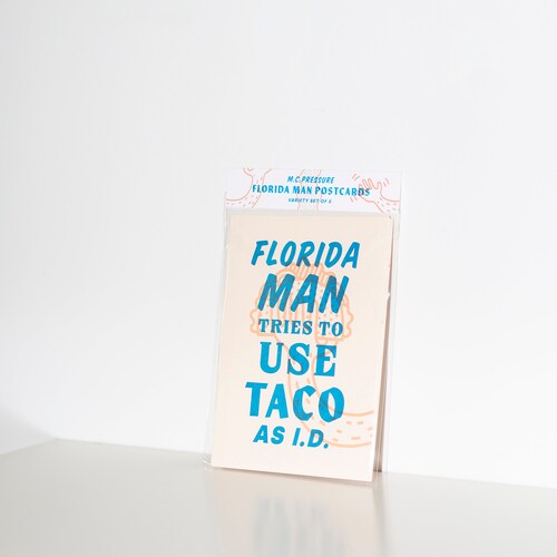 Florida Man Postcard Set - Etsy