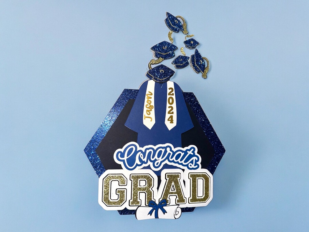 Custom Graduation Cake Topper - Etsy