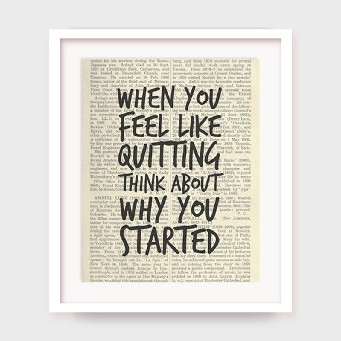 Exercise Poster, When You Feel Like Quitting Think About Why You ...