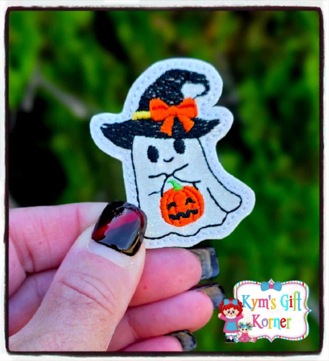 Ghostie Witch Feltie * Halloween - Etsy